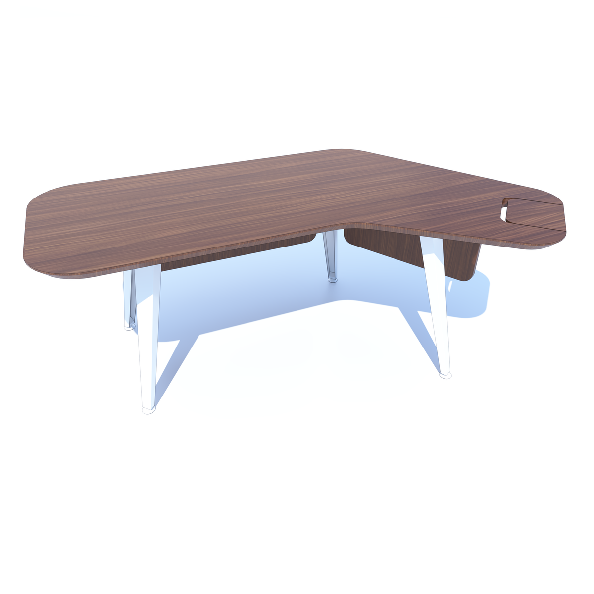 OPE Executive - Freestanding Boomerang Desk – My Unique Office